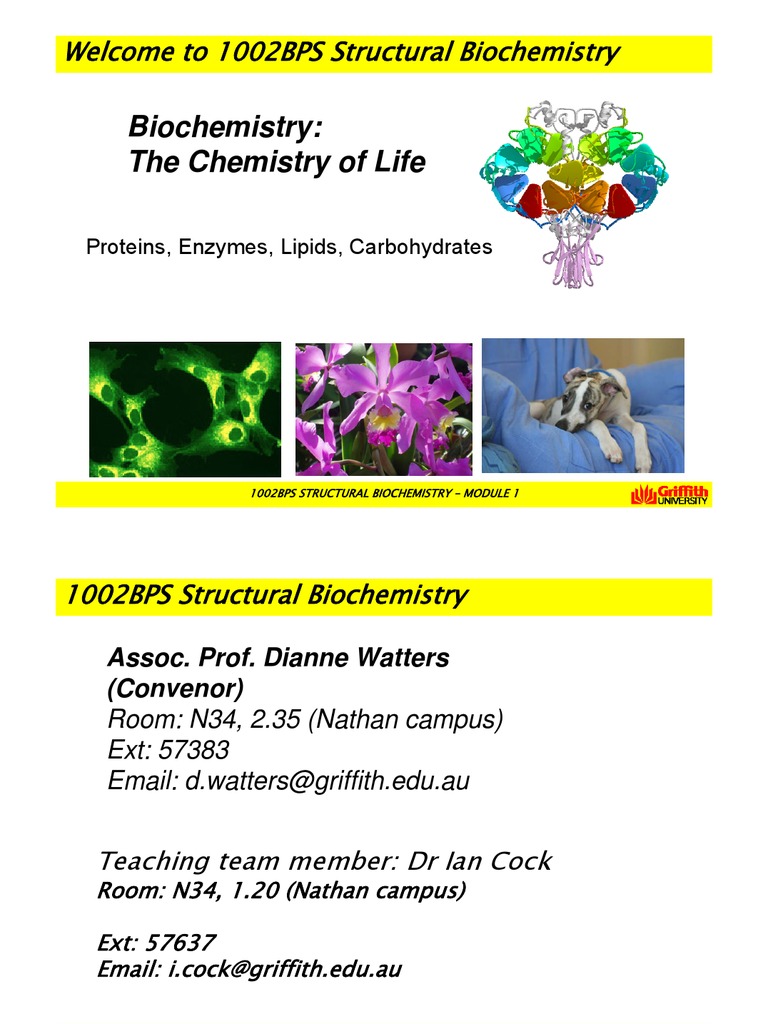 Module 1 - Topic 1 - The Chemistry of Life | PDF | Acid Dissociation ...