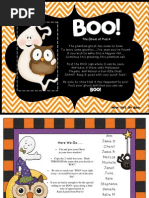 Halloween Neighborhood BOO Sign Free Printable | PDF