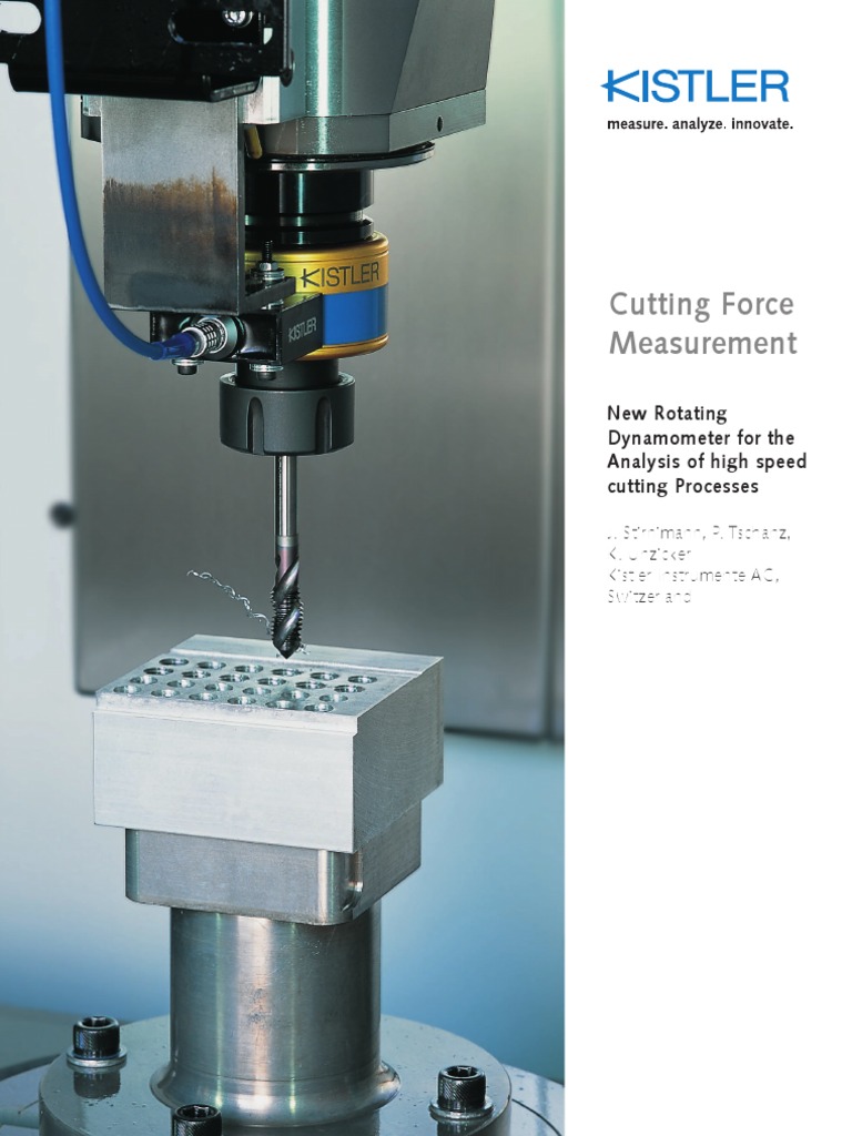 Cutting Force Measurement: New Rotating Dynamometer For The Analysis of ...