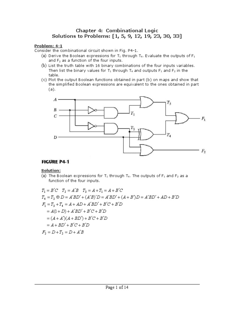 Solution Manual | PDF | Arithmetic | Mathematical Logic