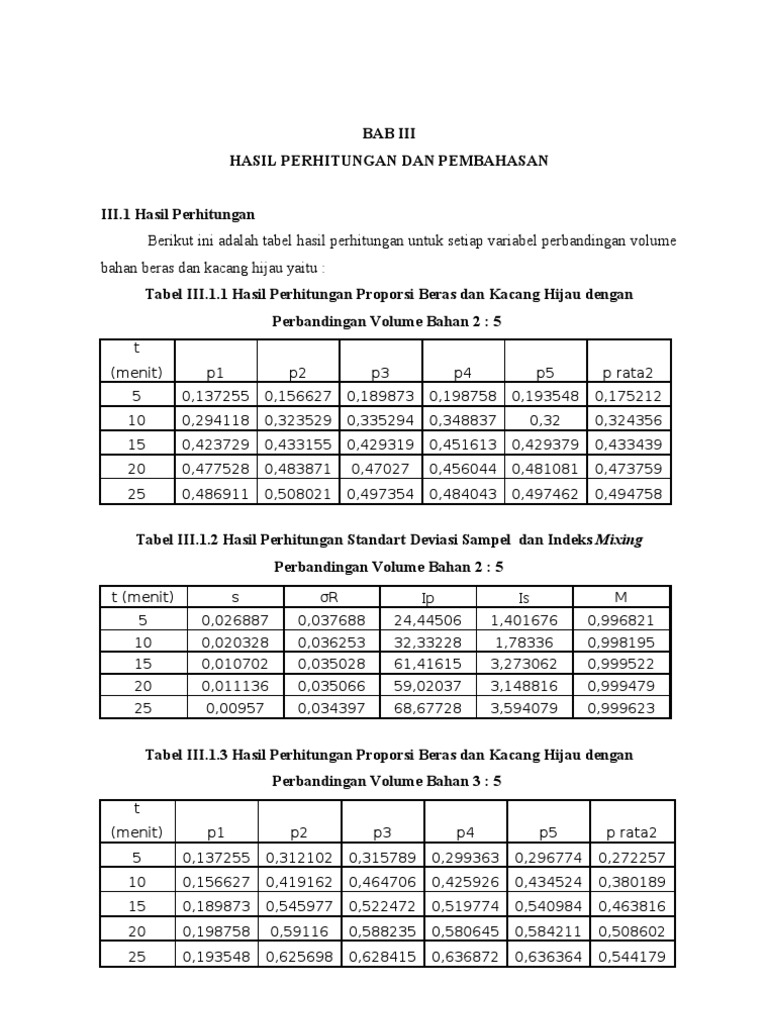 Solid Solid Mixing | PDF