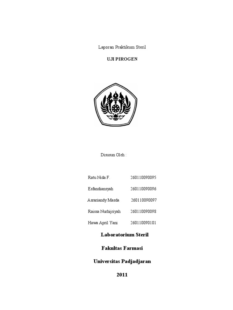 Syarat dan Metode Uji Pirogen | PDF