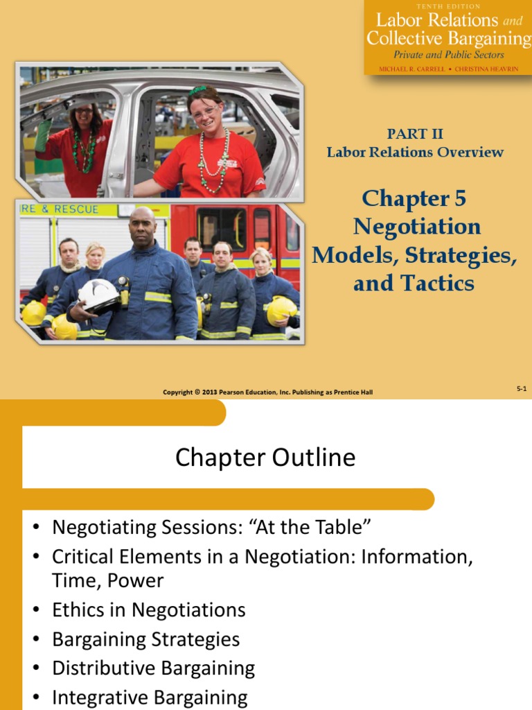 Public Sector Union Negotiation Models, Strategies, and Tactics | PDF ...