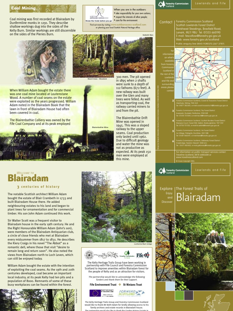 Blairadam Forest Walks | Scotland | Coal Mining
