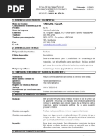 FISPQ - Tinta Spray Uso Geral | PDF | Embalagem e rotulagem | Desperdício