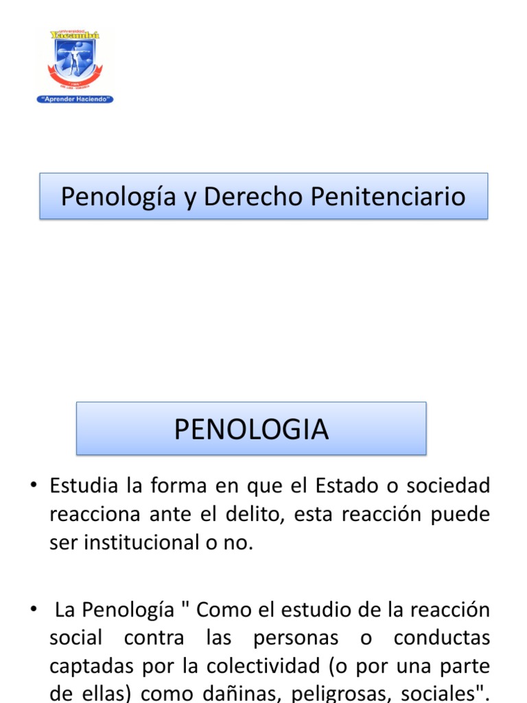 Introducción a la Penología y su Derecho | PDF | Castigos | Criminología