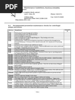 Chiller Maintenance Checklist | PDF | Electromechanical Engineering ...