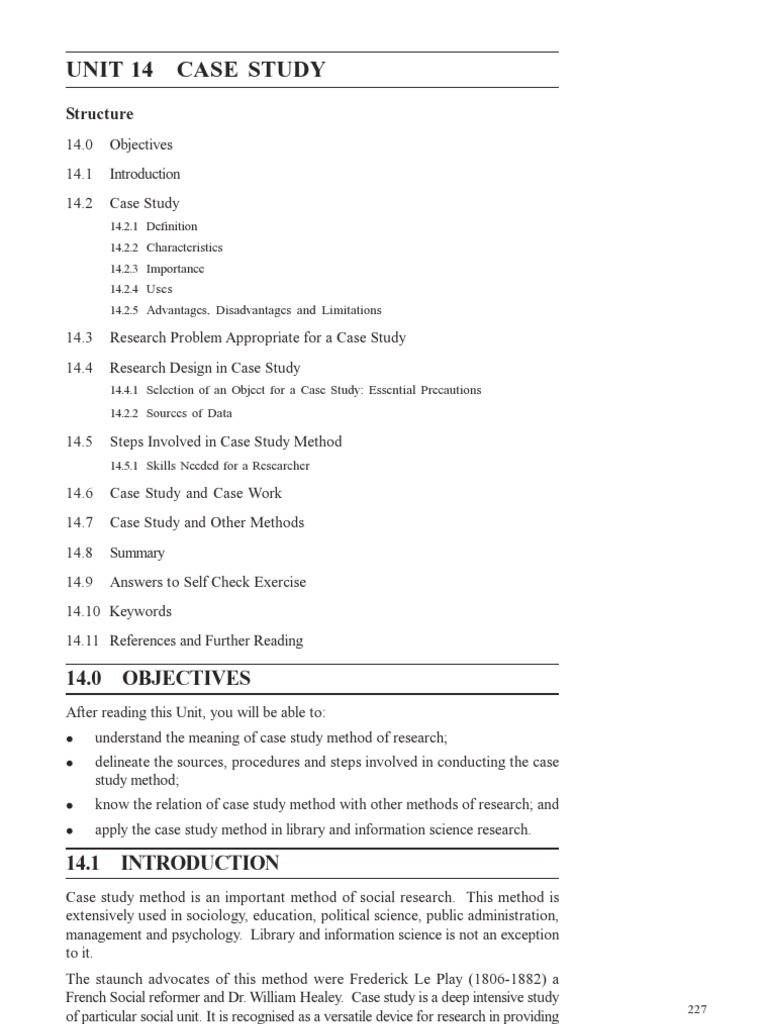 Case Study | PDF | Case Study | Research Design