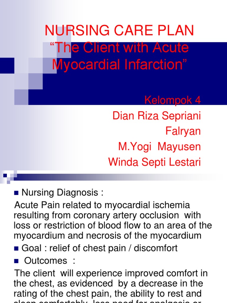 Nursing Care Plan | PDF | Angina Pectoris | Heart