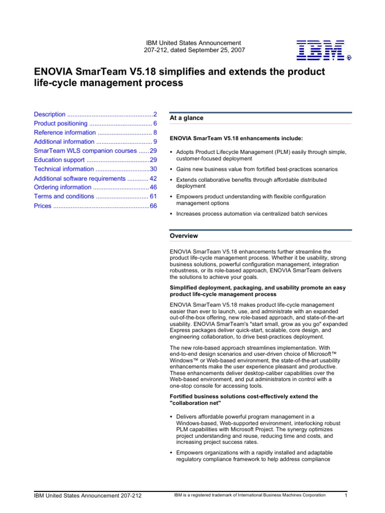 PLM Enovia Installation | Download Free PDF | Product Lifecycle | Icon ...