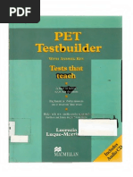 Complete PET Workbook With Answers | PDF