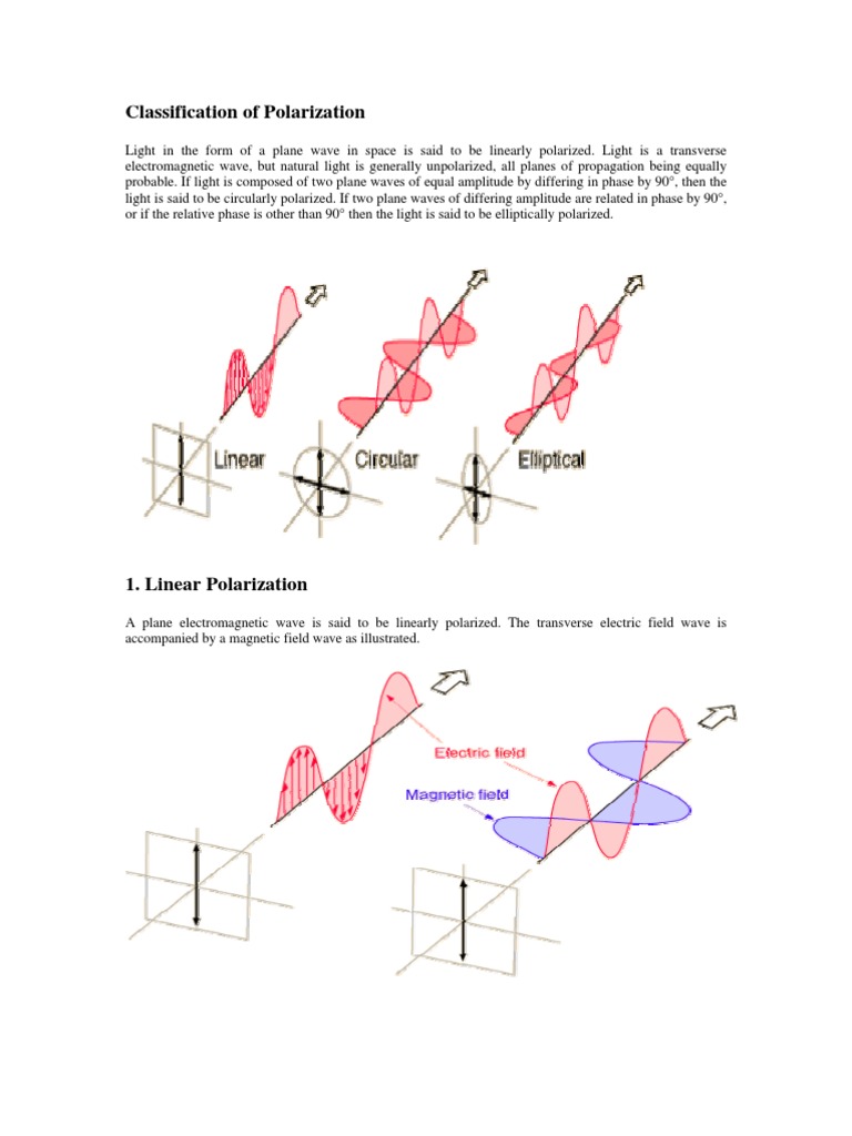 Classification of Polarization | PDF