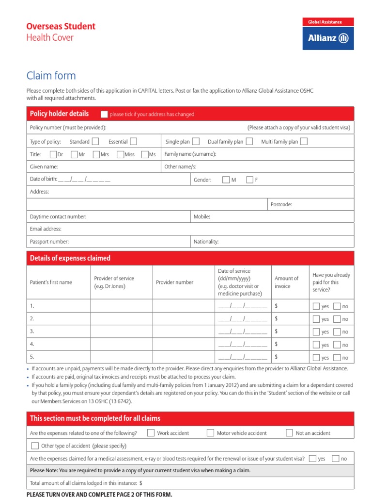 f10 Claim Form | Cheque | Invoice