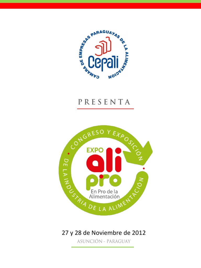 Presentación ALIPRO | PDF | Industria de alimentos | Alimentos
