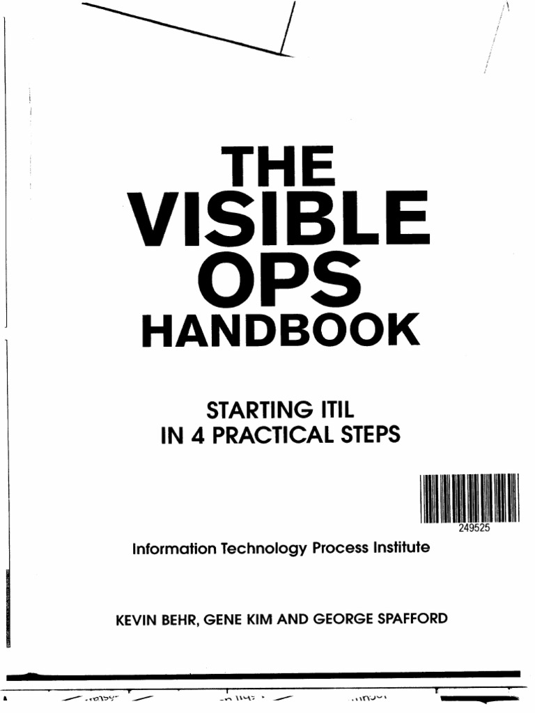 The Visible Ops Handbook | PDF