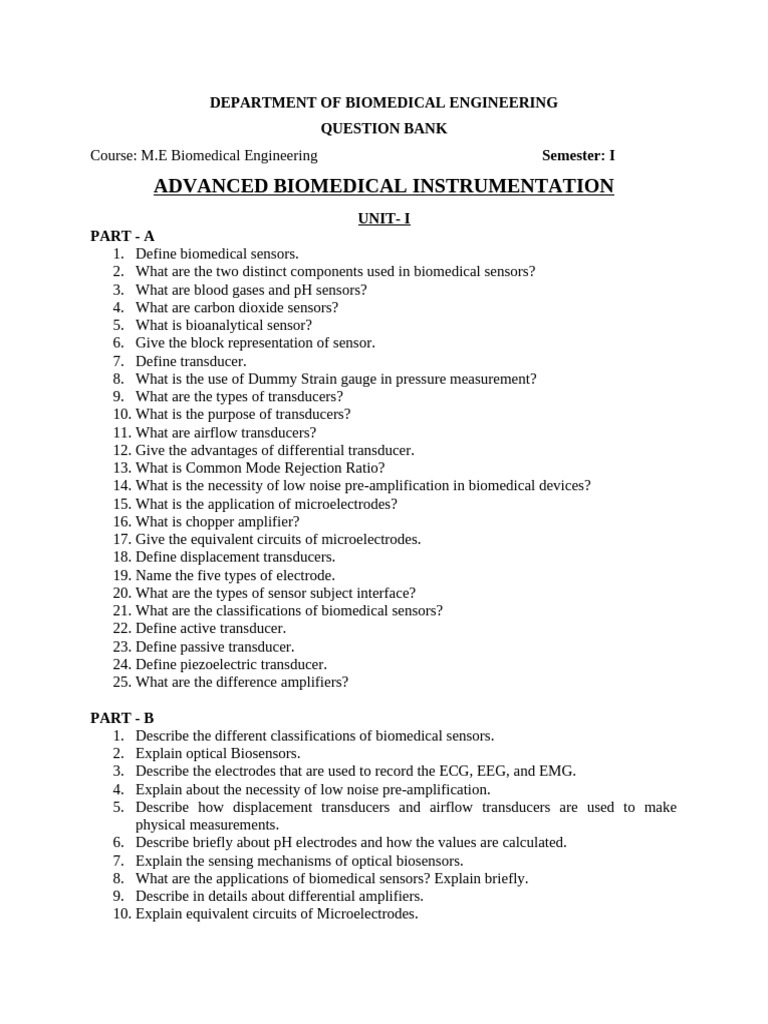 Advanced Biomedical Instrumentation | PDF | Ultrasound | Spectrophotometry
