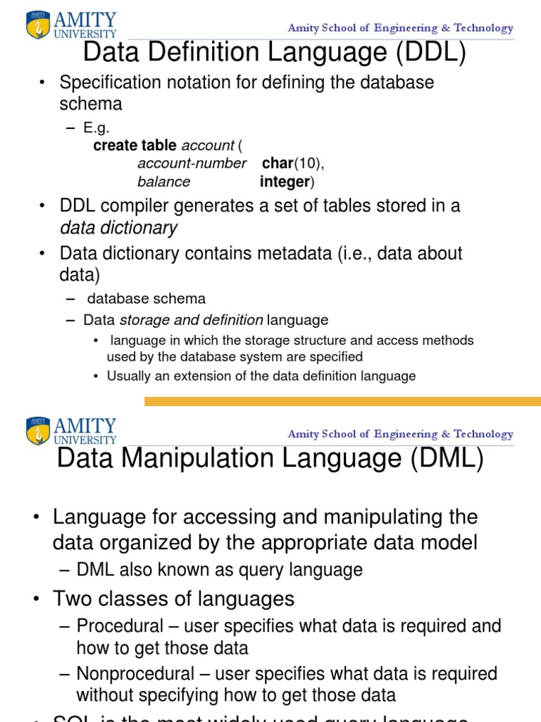 Lecture 2 | PDF | Databases | Sql