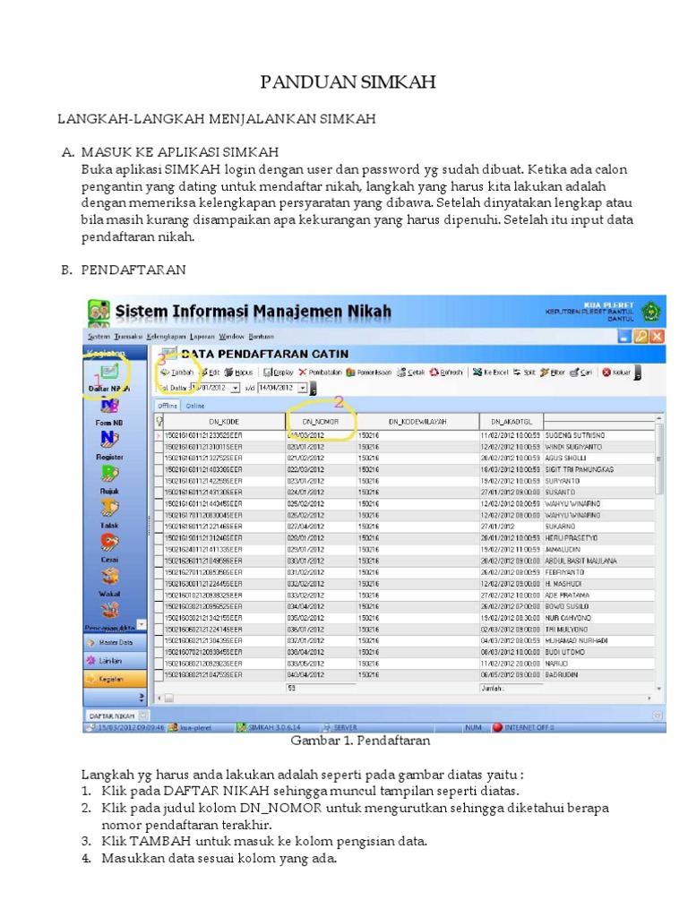 Panduan Simkah | PDF