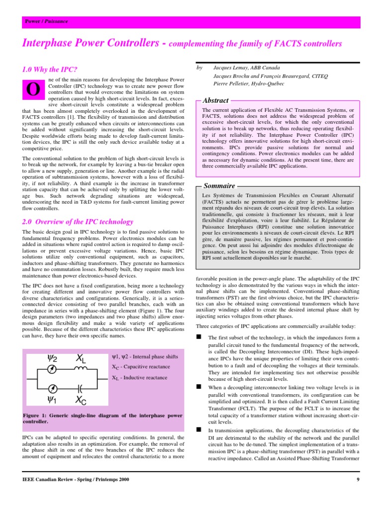 Ipc | PDF | Electrical Substation | Transformer