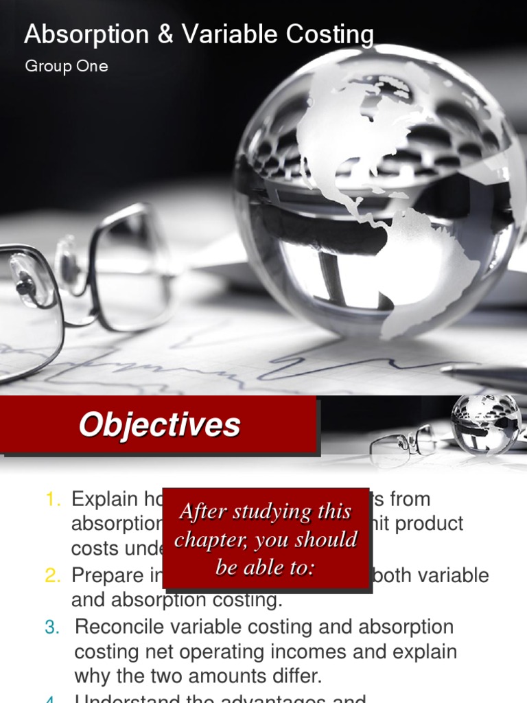 Variable vs Absorption Costing Explained | PDF | Cost Of Goods Sold ...
