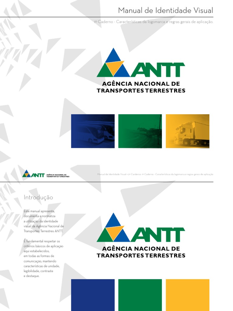 Manual de Identidade Visual da ANTT | PDF | Logotipos | Cor