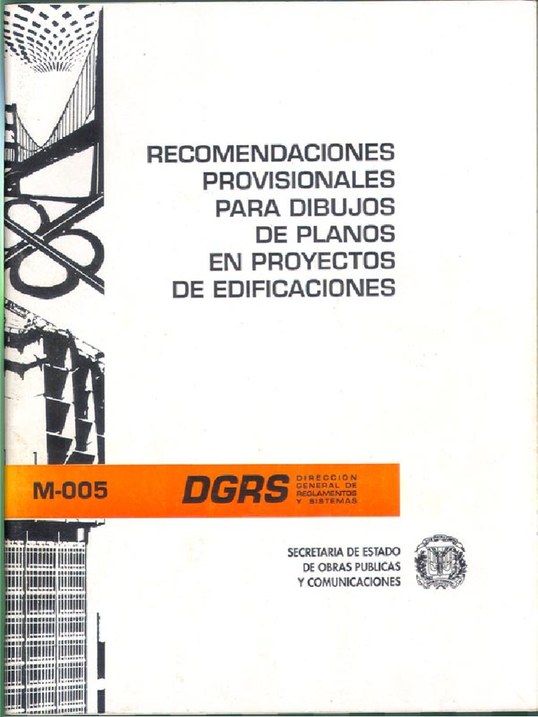Recomendaciones Provisionales para Dibujos de Planos en Proyectos de Edificaciones | PDF