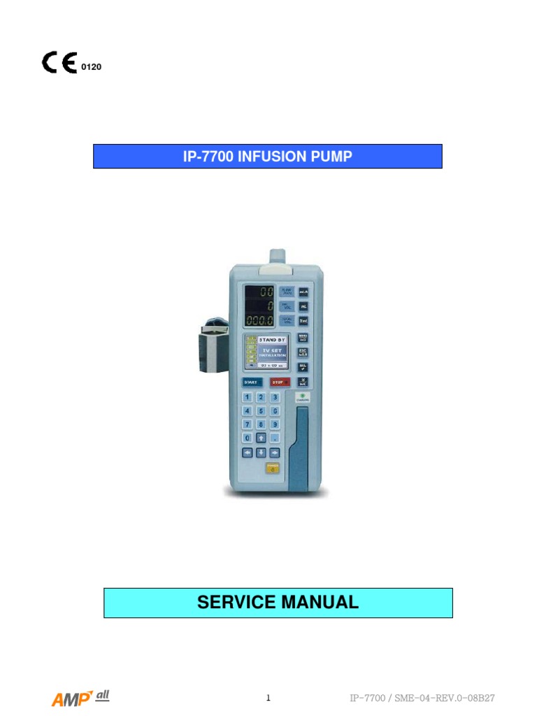 Ip 7700 Service Manual Sme 04.rev0 08b27 (Pek) | PDF | Intravenous ...