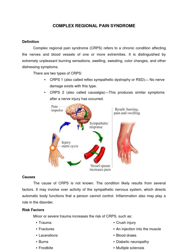 Complex Regional Pain Syndrome | PDF | Pain Management | Pain