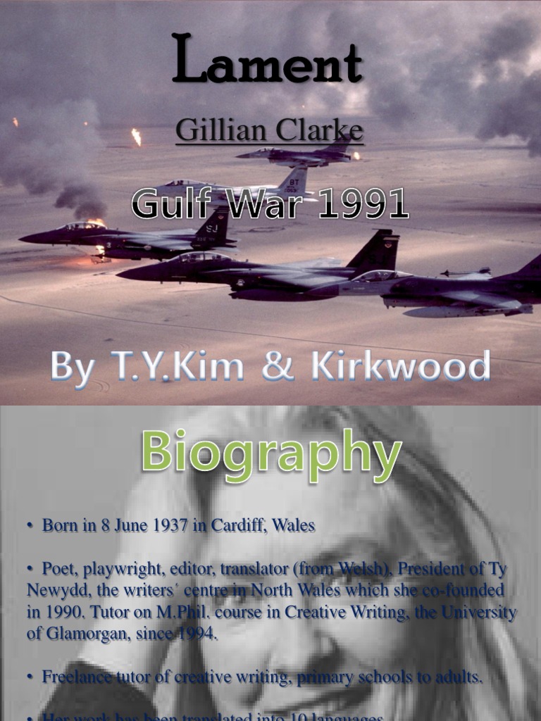 Lament Presentation | Download Free PDF | Poetry