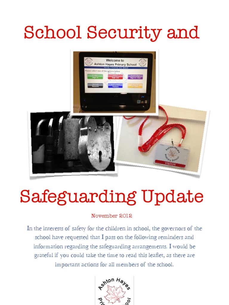 Safeguarding Update | PDF | Voicemail | Business