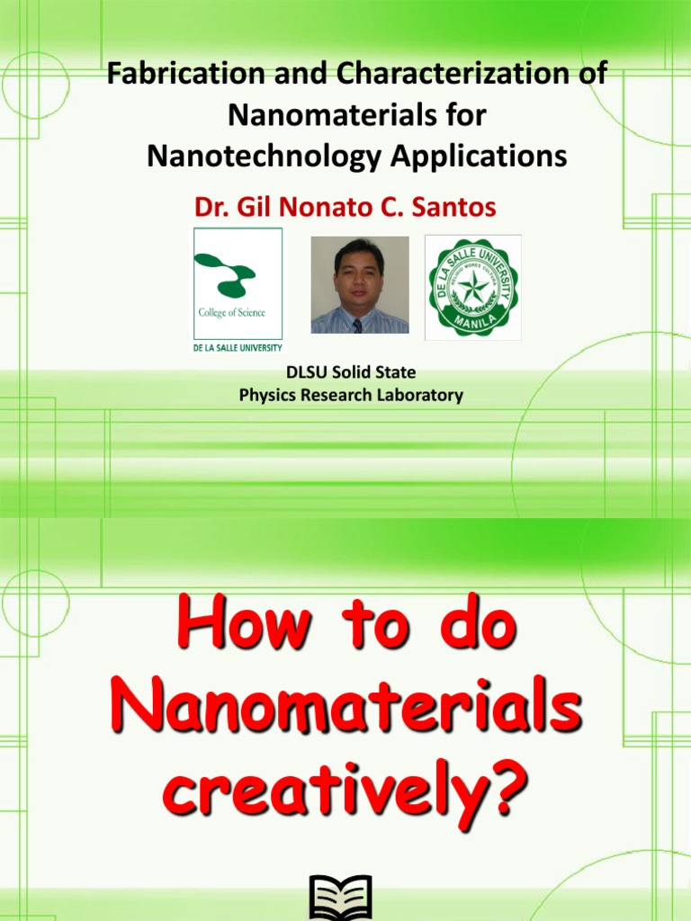 Dlsu Solid State Physics Lab Pdf Nanomaterials Cadmium