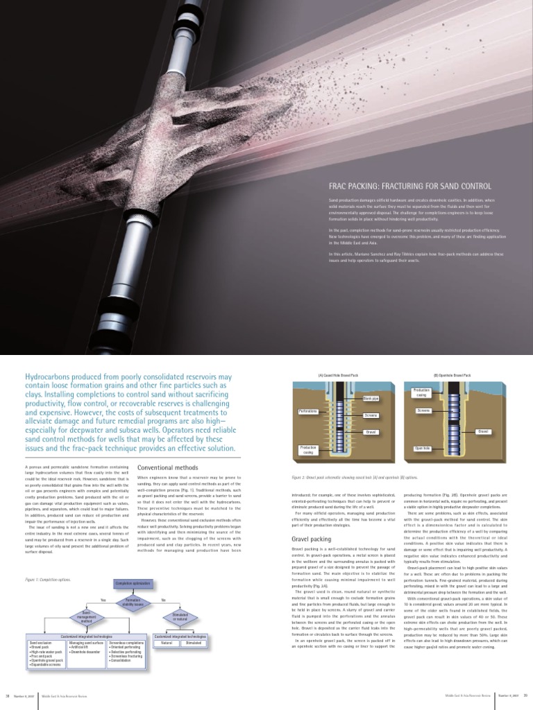 Frac Packing | PDF | Oil Well | Hydraulic Fracturing