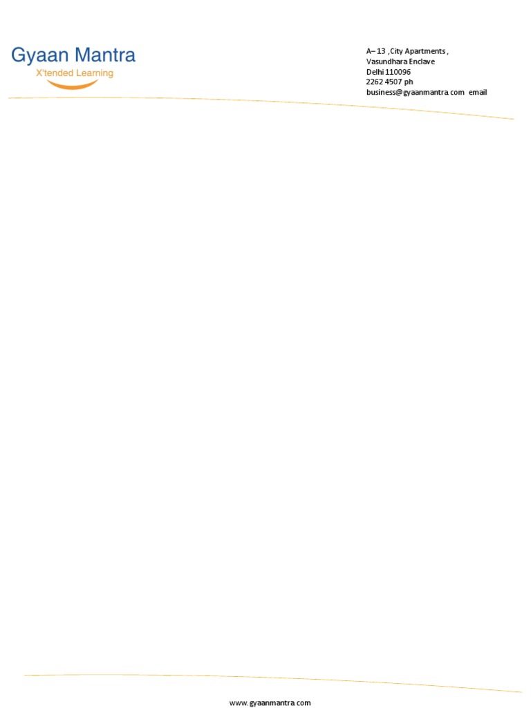GM Letterhead | PDF