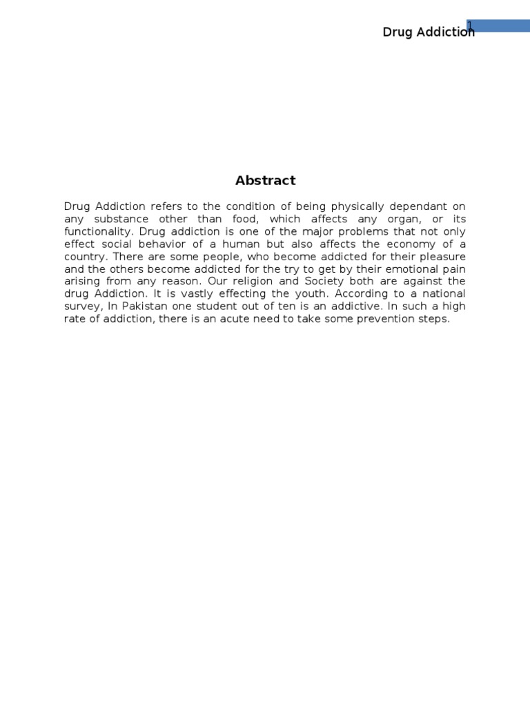Drug Addiction | PDF | Substance Abuse | Substance Dependence