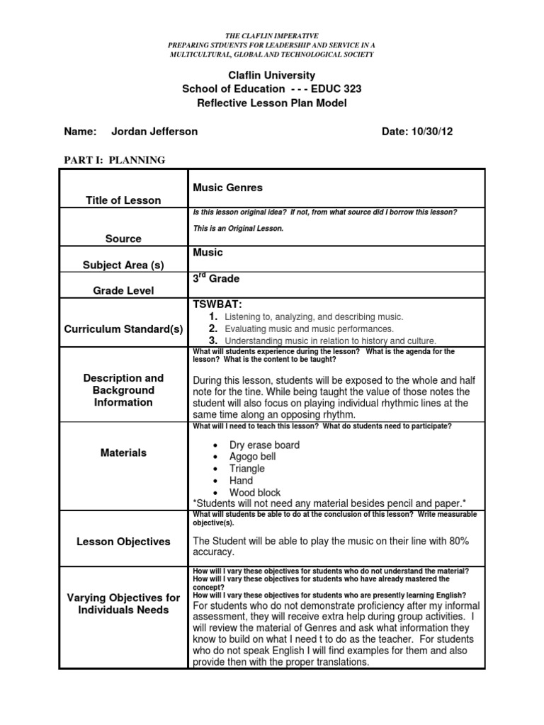 The Claflin Imperative Preparing Stduents For Leadership and Service in ...