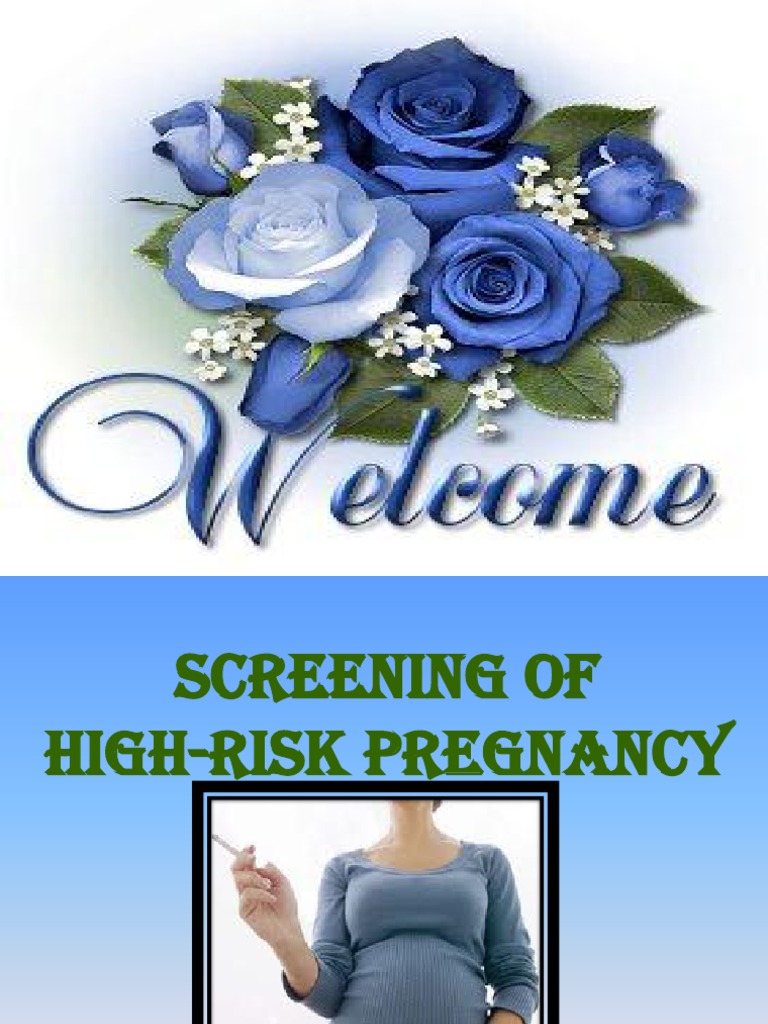 High Risk Pregnancy | PDF | Preterm Birth | Pregnancy