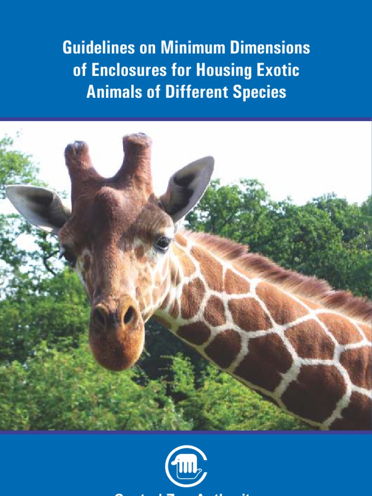 Guidelines On Minimum Dimensions of Enclosures For Housing Exotic ...