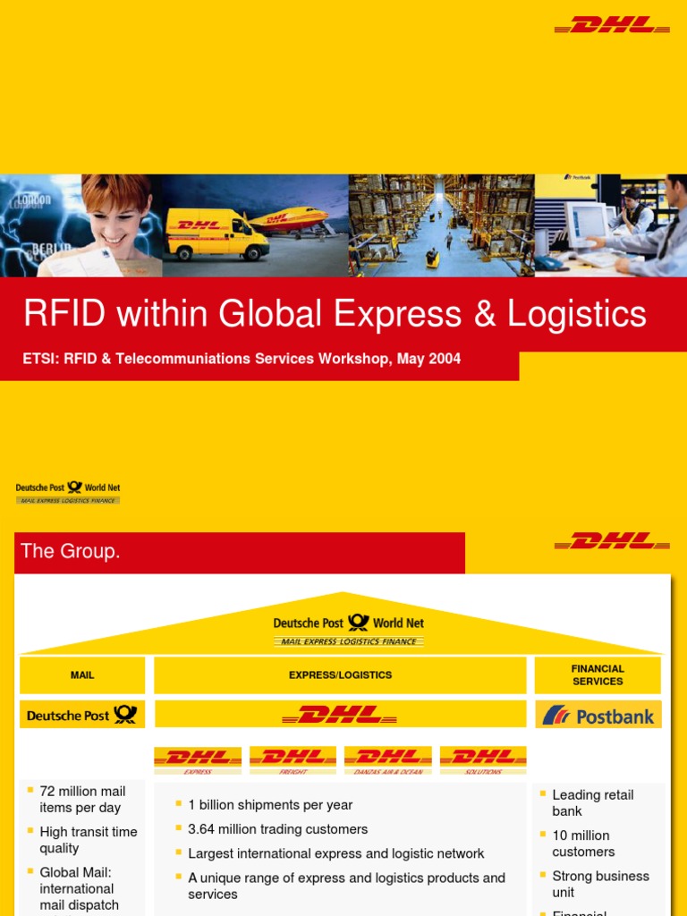 RFID - 10 Trevor Peirce DHL | PDF | Radio Frequency Identification ...