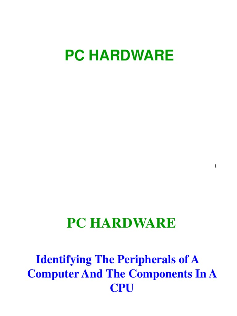 Itws 2 | PDF | Personal Computers | Computer Hardware