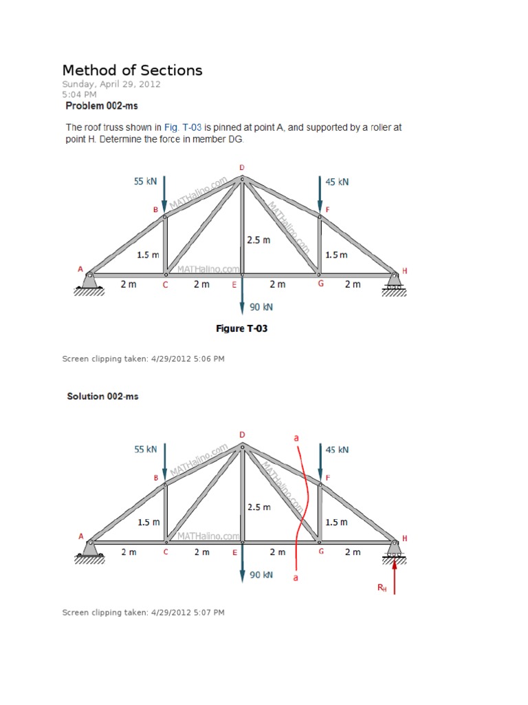 Statics Mathalino | PDF | Career & Growth