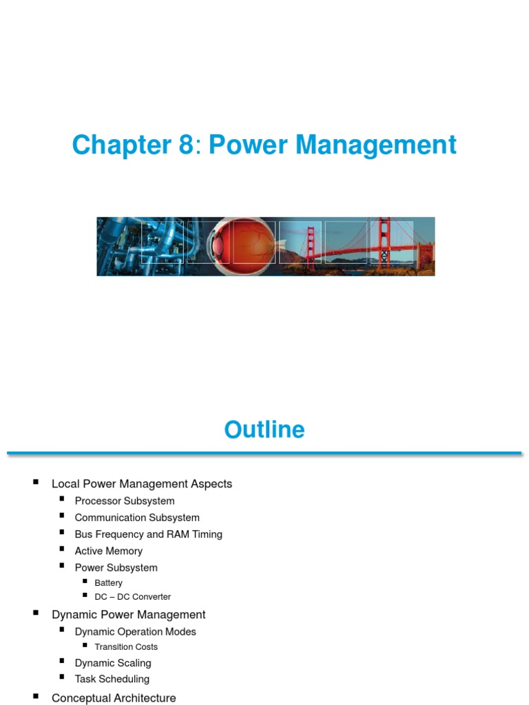 Chapter 8: Power Management | PDF | Direct Current | Dynamic Random Access Memory