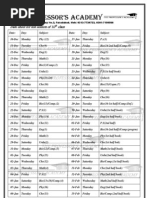 Acs Frb-26 Routine | PDF