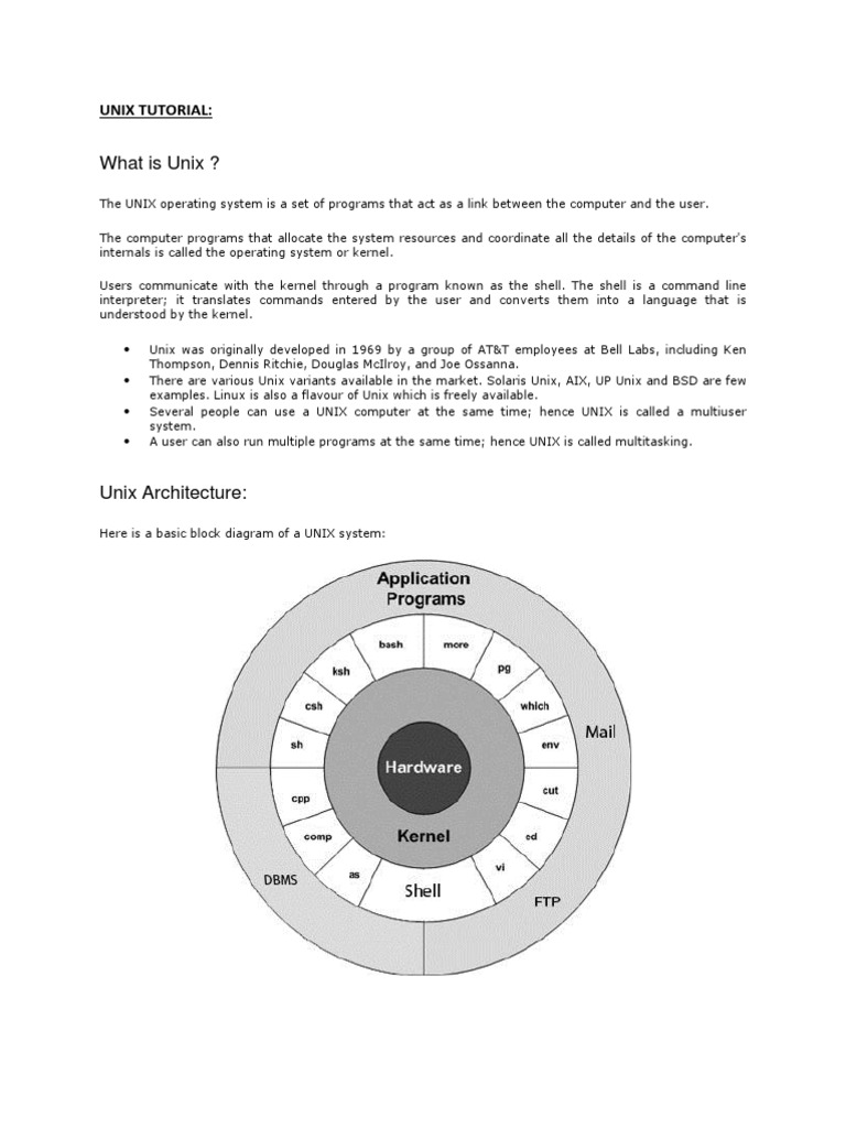 Unix Commands Document | Download Free PDF | Computer File | Unix