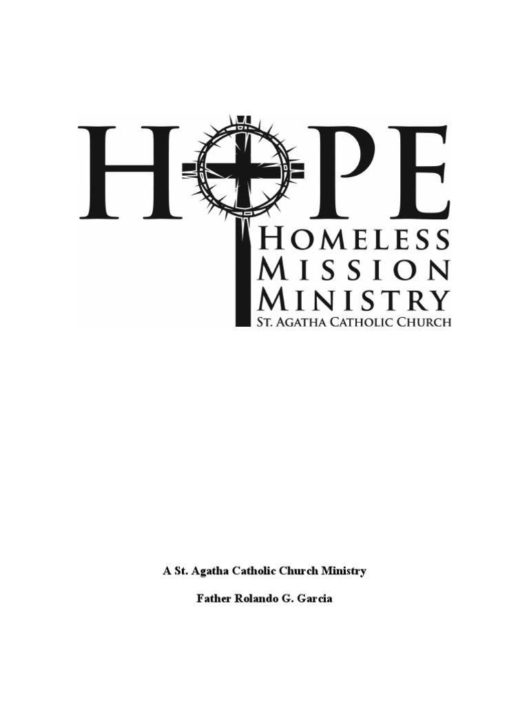 HOPE for the Homeless Mission Overview | PDF | Homelessness | Fundraising