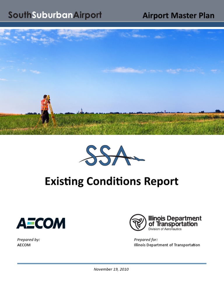 Draft Existing Conditions Report - Third Airport | PDF | Visual Flight ...