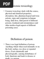 Forensic Toxicology | PDF | Poison | Toxicology
