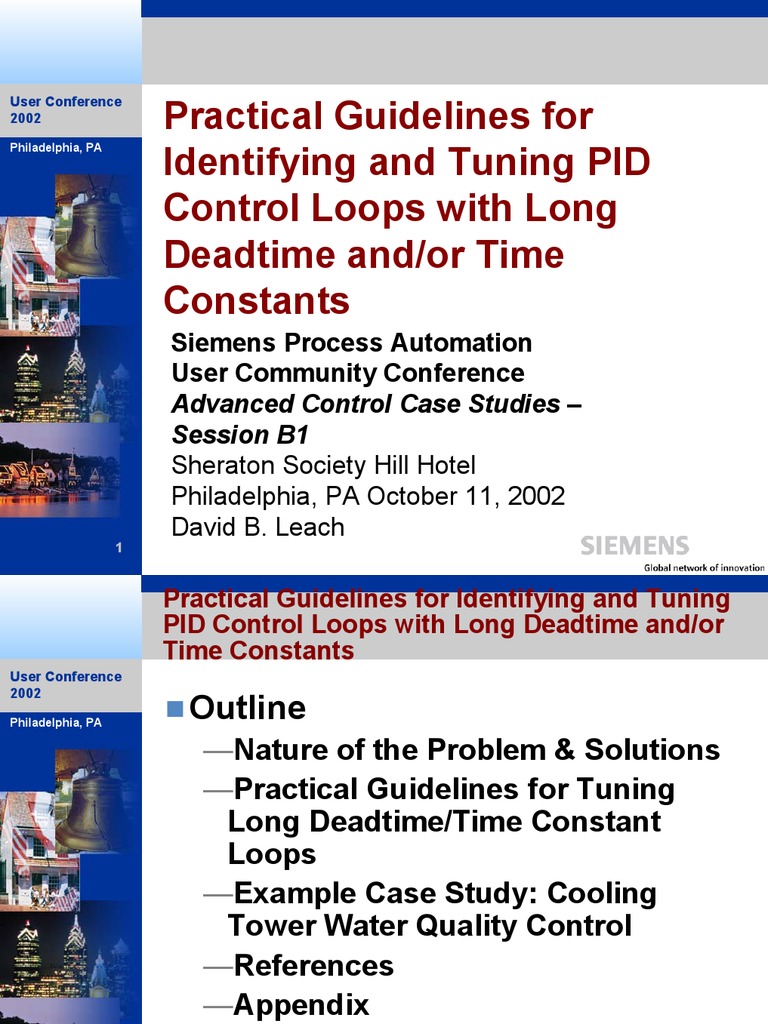 Practical Guidelines For Identifying and Tuning PID Control Loops With ...