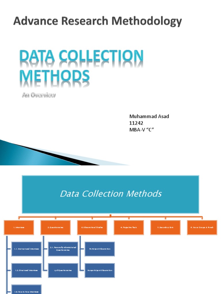Data Collection Methods Overview | PDF
