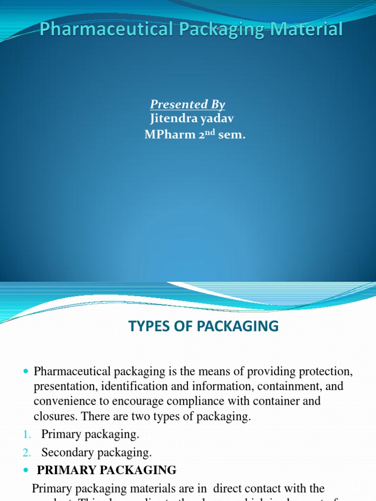 Packaging Present. Final | PDF | Plastic | Polyvinyl Chloride