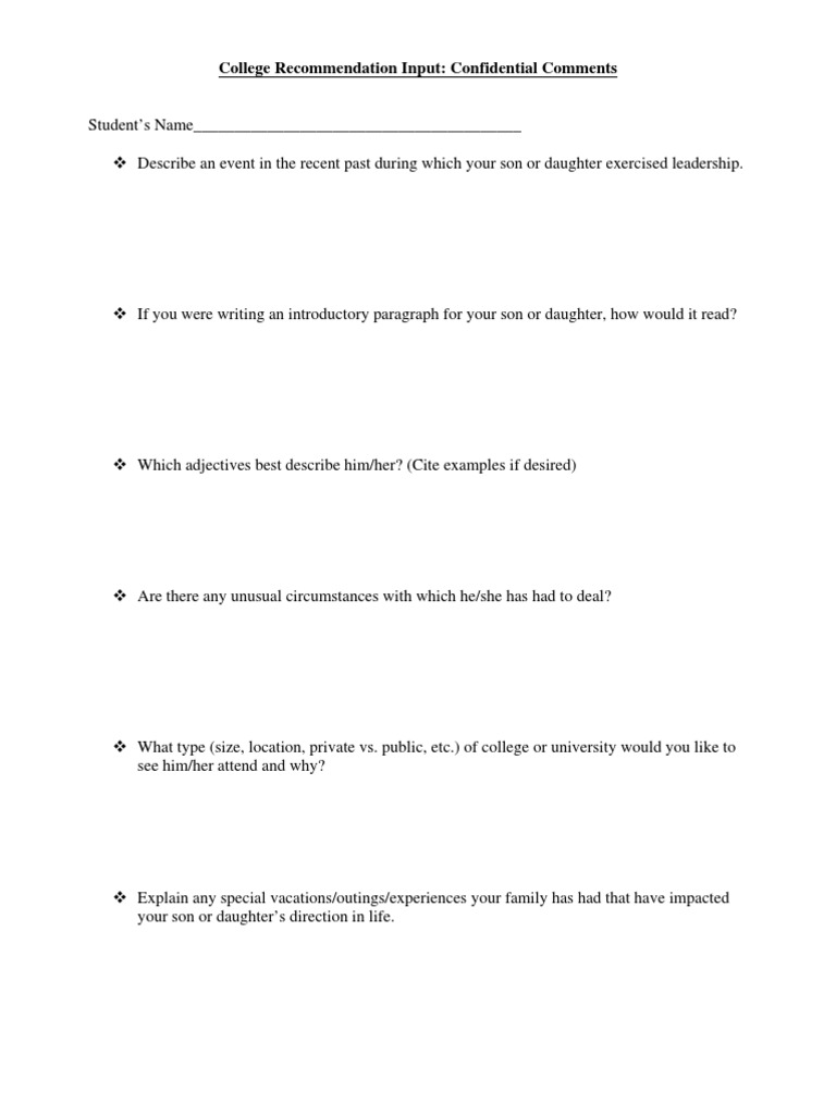 Parent Brag Sheet | PDF | Career & Growth